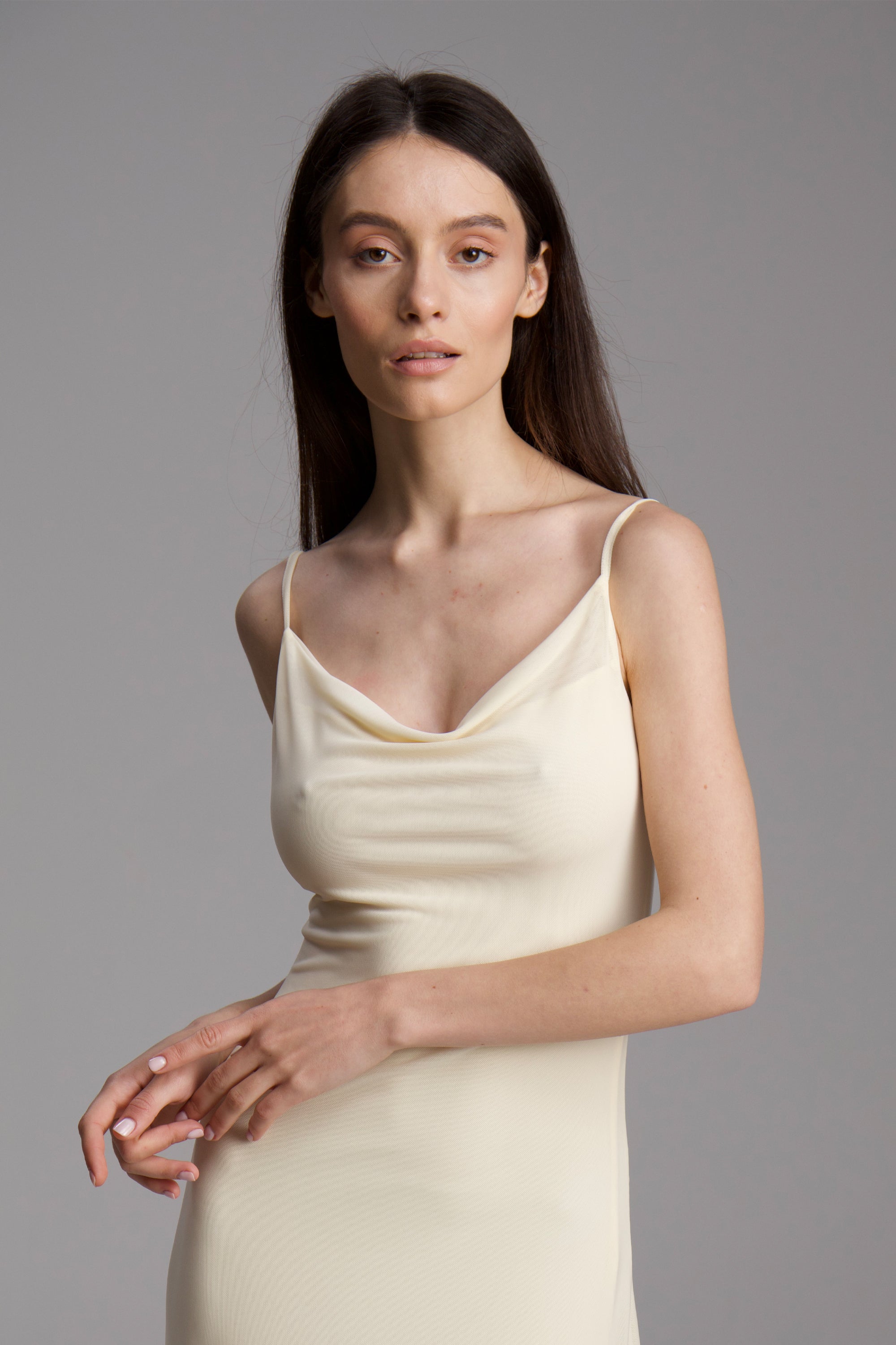 Off Shade Dress – Barbara Collection